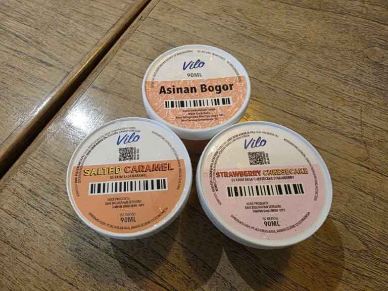 ジェラートの宝庫「Vilo」｜Hore!ジャカルタ・ディスカバリー